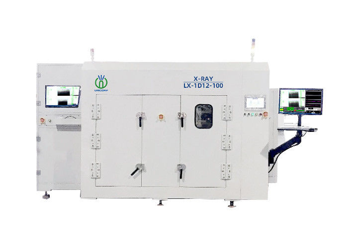 Micro Focal X Ray Inspection Machine 12PPM Max For EV / Cylindrical ...