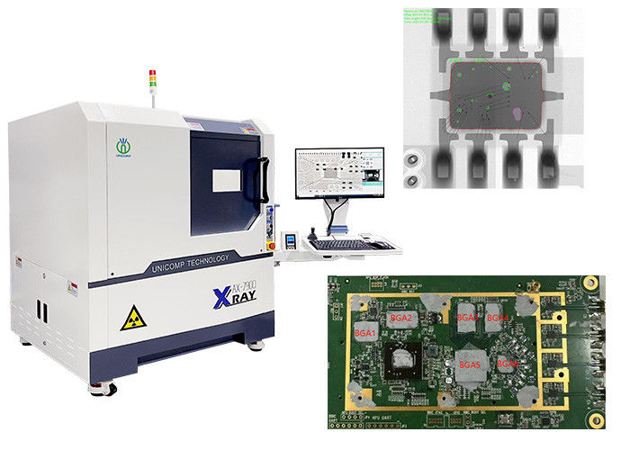 90kV Off-Line PCB X-Ray Machine Unicomp AX7900 For IC & BGA Soldering Balls