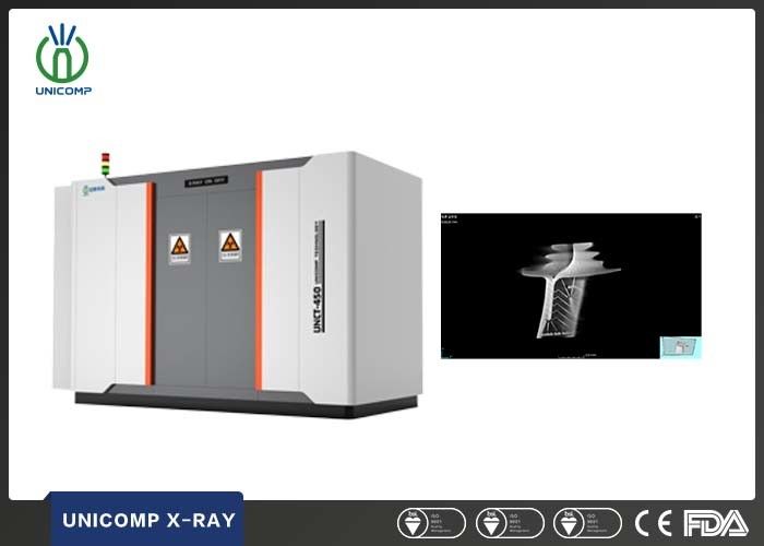 High Resolution X-Ray Tomography Machine Unicomp UNCT3200 For Engine ...