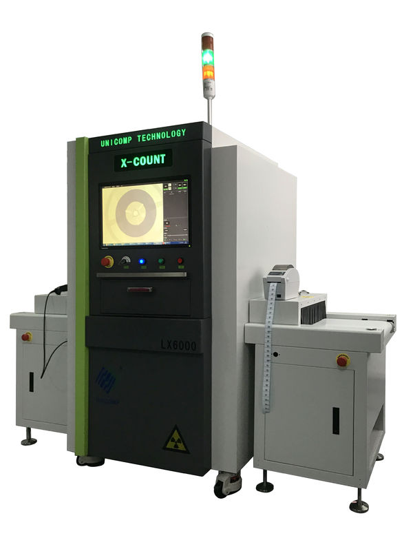 99.8% Acurracy X Ray Scanning Machine Chip Counter Upload To MES ERP System