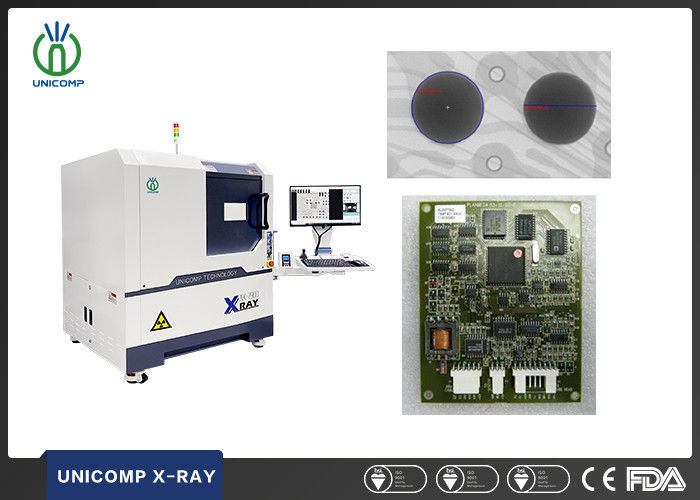 90kv X Ray Machine High Resolution Unicomp AX7900 With 5um Tube For BGA ...
