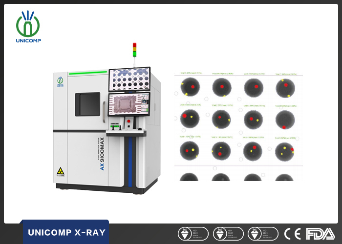 Unicomp AX9100max X-ray Inspection System For Flip-Chip BGA (FCBGA ...