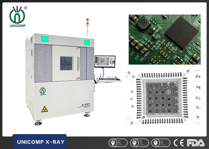 Unicomp AX9100 Automatic measurement with CNC programming X-Ray equipment for PCBA BGA CSP QFN ...