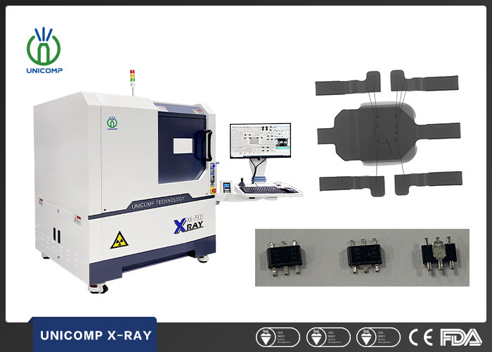 2D Microfocus X Ray Machine For IC Semicon Lead Frame Inspection With ...