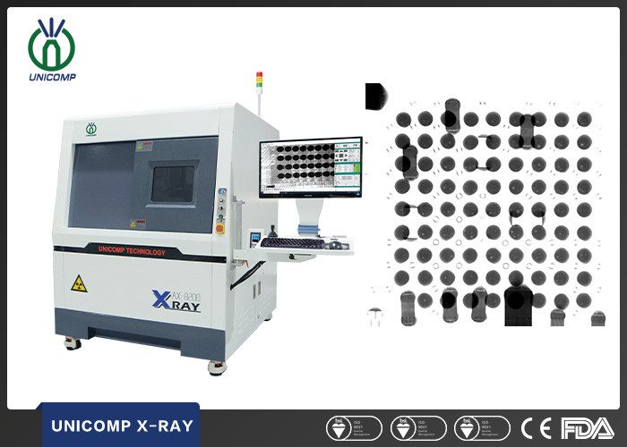 90KV 5um microfocus closed tube X-ray Inspection System with high ...