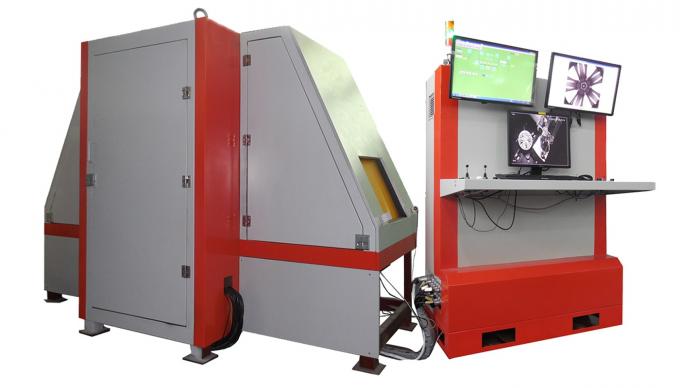 Unicomp Fully Automatic X-ray NDT Inspection for Wheel Hub System