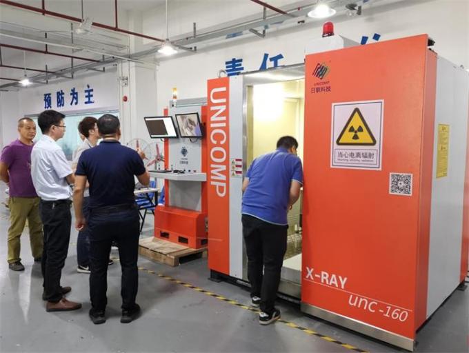 Unicomp NDT X-ray UNC160 applied for Epoxy Resin Castings flaw detection