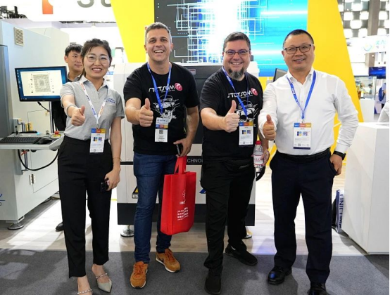 Unicomp Technology 3D CT AXI and MFX X-ray tube demonstrated during NEPCON China 2023