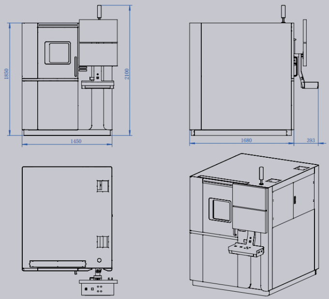 Unicomp X-ray System AX9100max For Internal Defect Inspection Of ...